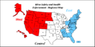 Major MSHA reorg: New map shows three enforcement regions | Safety Law ...